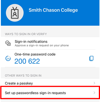 Passwordless Sign-In for Office.com – Smith Chason