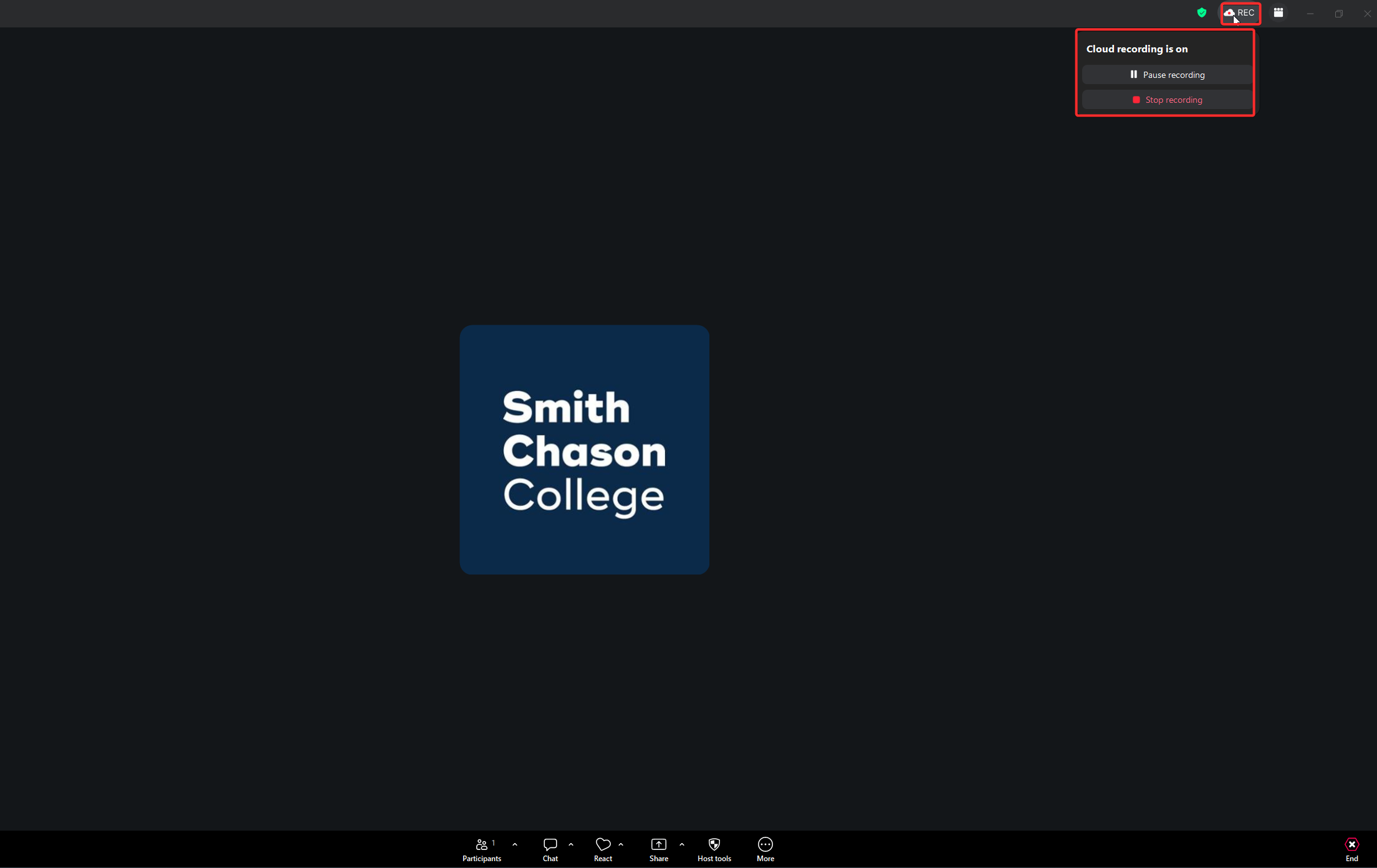 How to Pause/Stop Recording in Zoom – Smith Chason